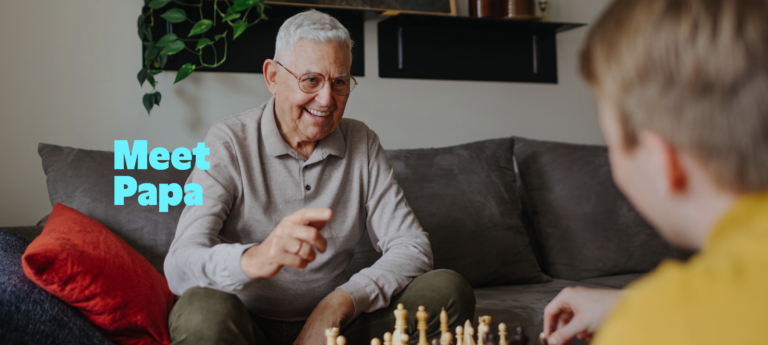 Papa | Companionship for Older Adults | Flexible Family Care
